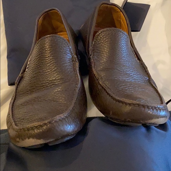 Prada | Shoes | Mens Prada Driving Loafers Brown | Poshmark